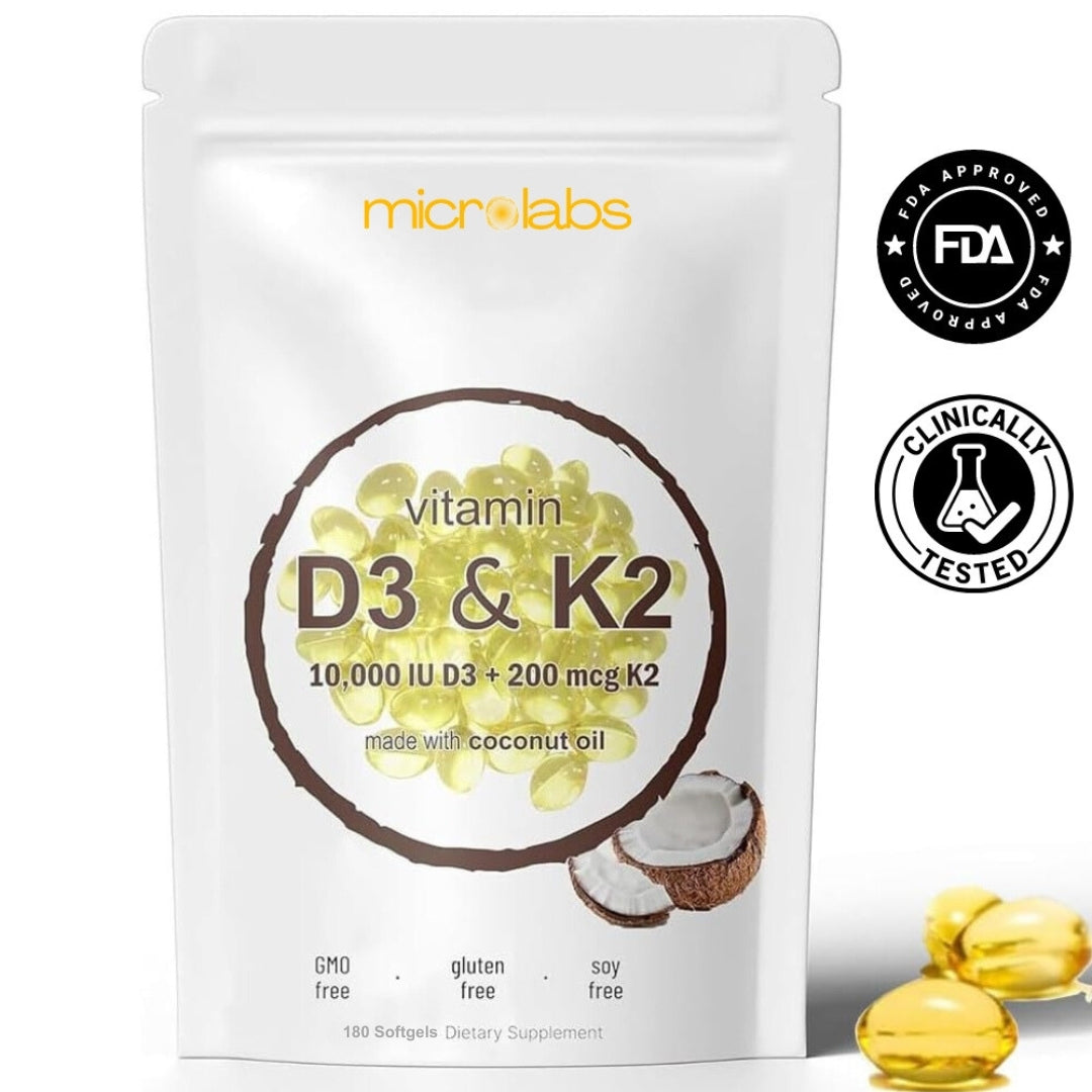 Microlabs High-Potency Vitamin D3 & K2